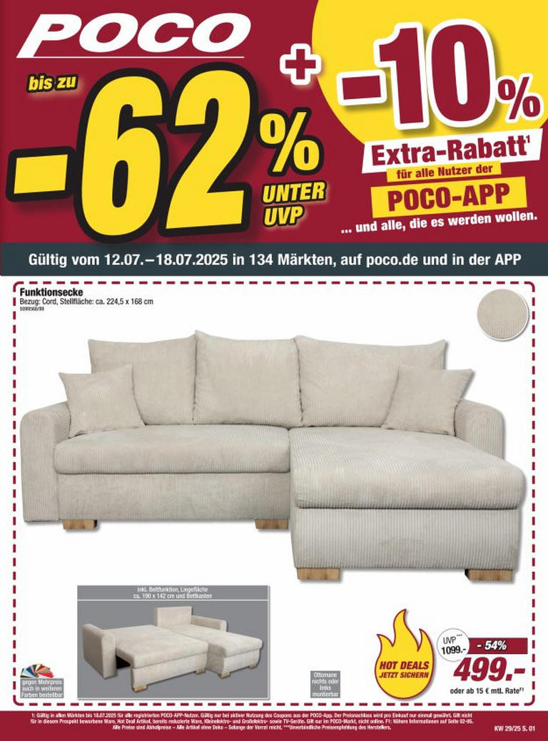 POCO Mannheim: Ihr Möbeldiscounter vor Ort