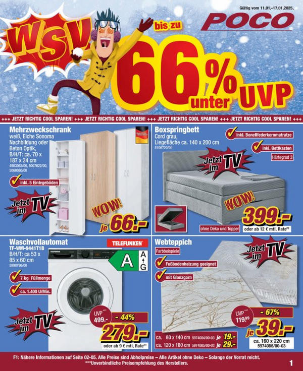 Unsere Werbung | POCO Einrichtungsmärkte