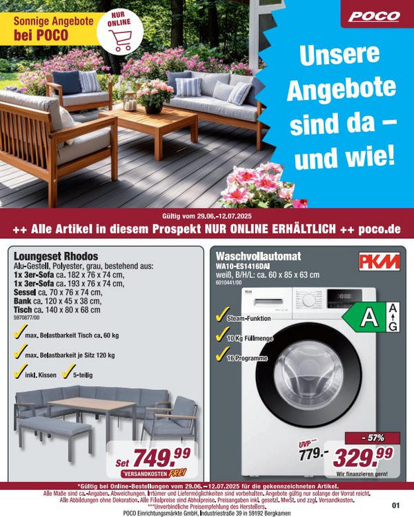 POCO Mannheim: Ihr Möbeldiscounter vor Ort