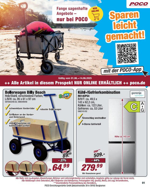 POCO Weiden: Ihr Möbeldiscounter vor Ort