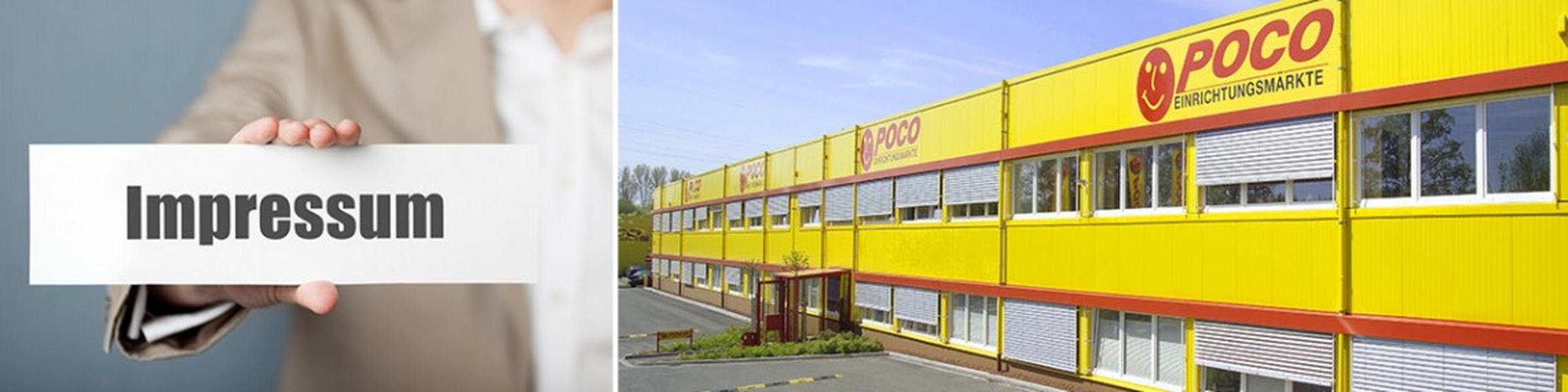 Impressum POCO Onlineshop | Ihre Einrichtungsmärkte