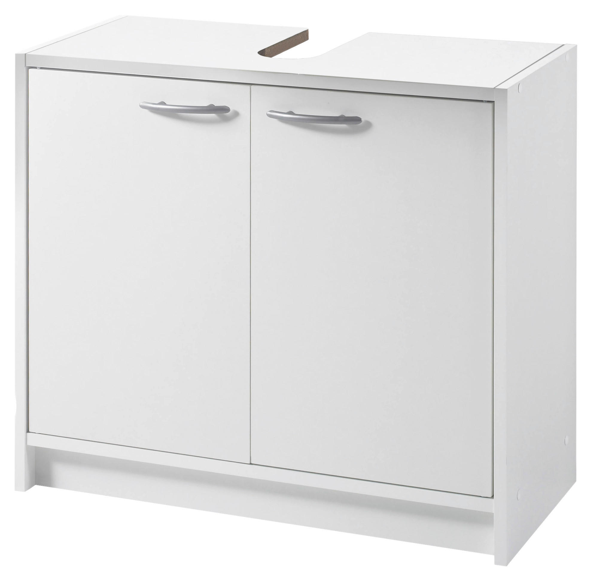 Waschbeckenunterschrank Smash weiß B/H/T: ca. 63x55x29 cm online bei ...