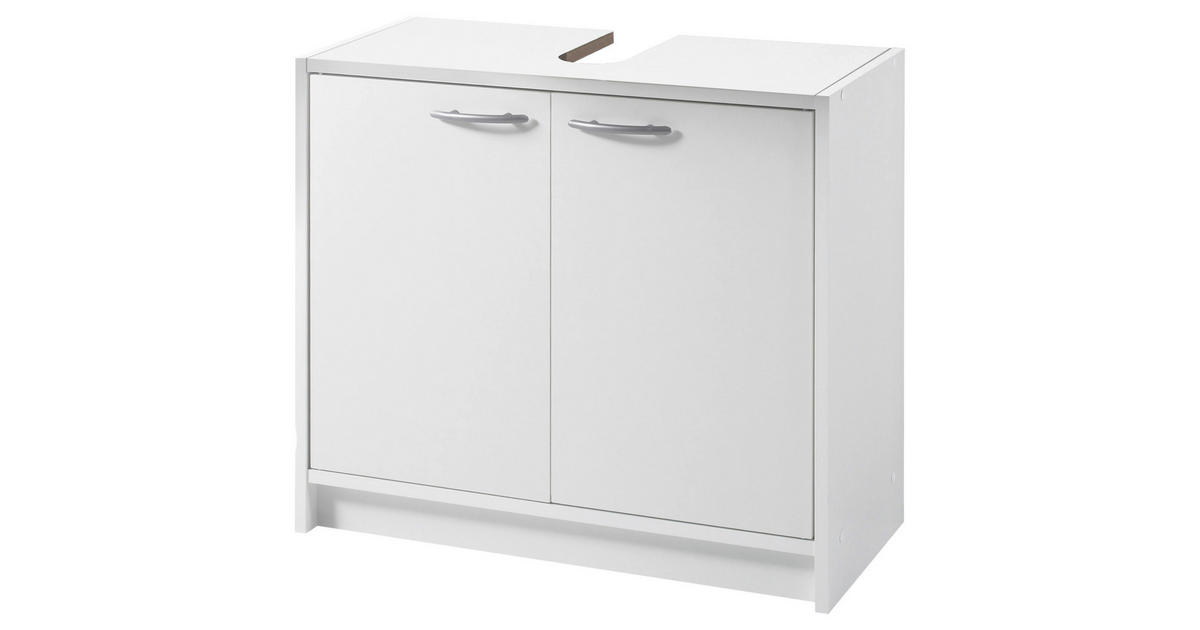 Waschbeckenunterschrank Smash weiß B/H/T: ca. 63x55x29 cm online bei ...