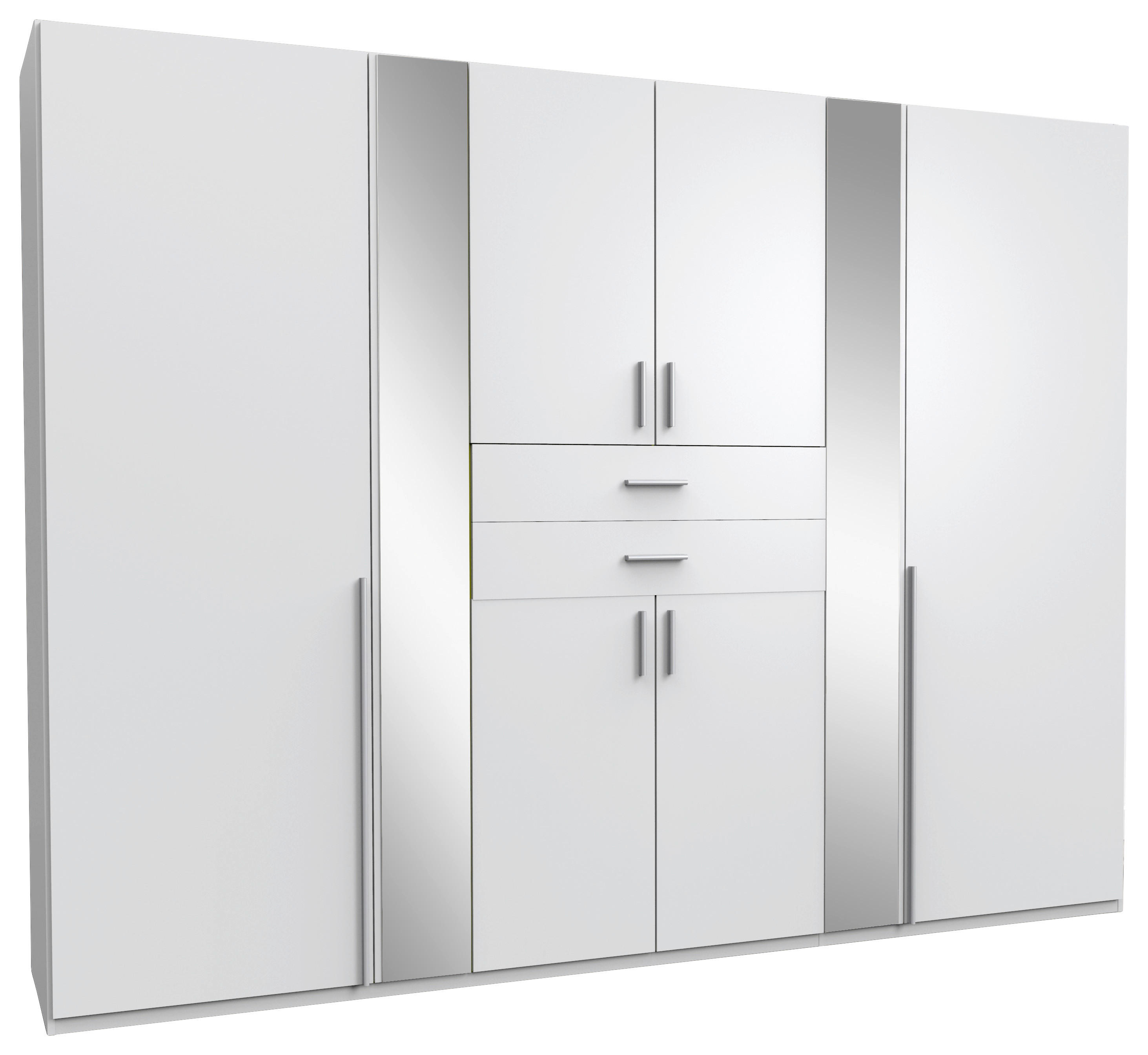 Kleiderschrank Vanea weiß B/H/T: ca. 270x210x58 cm online bei POCO kaufen