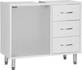 Waschbeckenunterschrank Lana weiß B/H/T: ca. 66x56x29 cm online bei ...