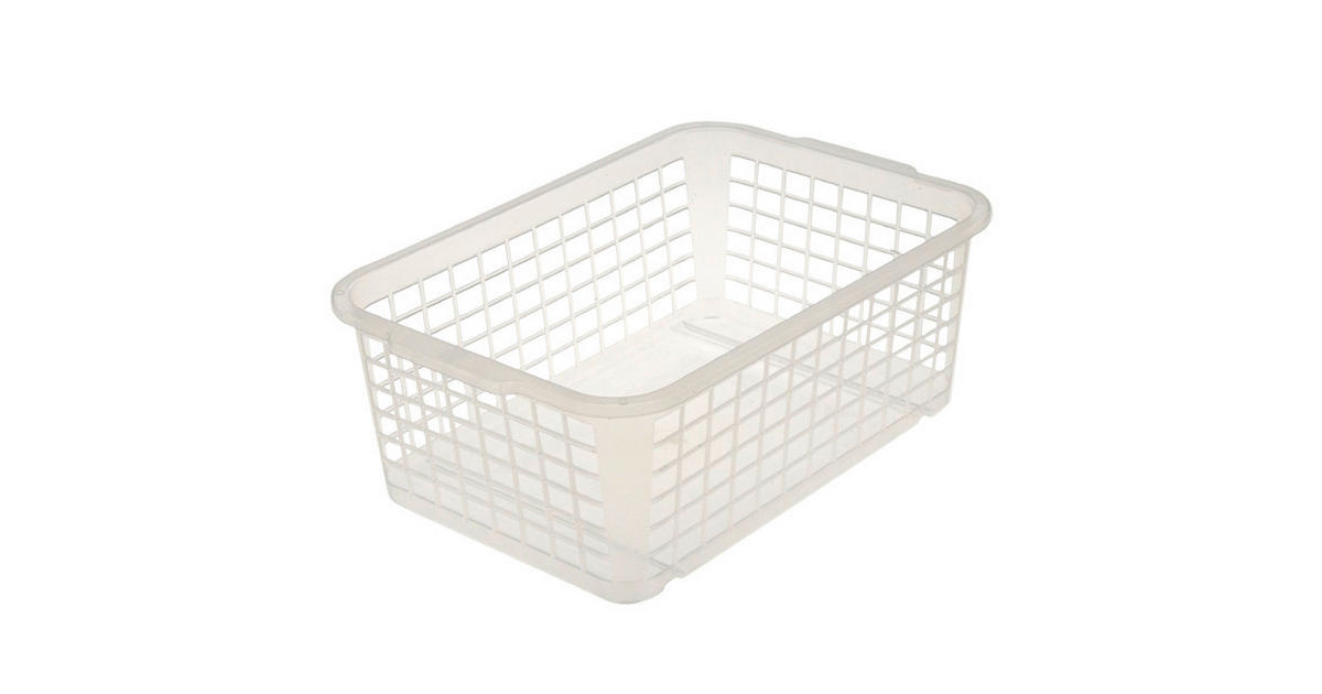 keeeper Kunststoffkorb transparent B/H/L: ca. 30x11x20 cm online bei ...