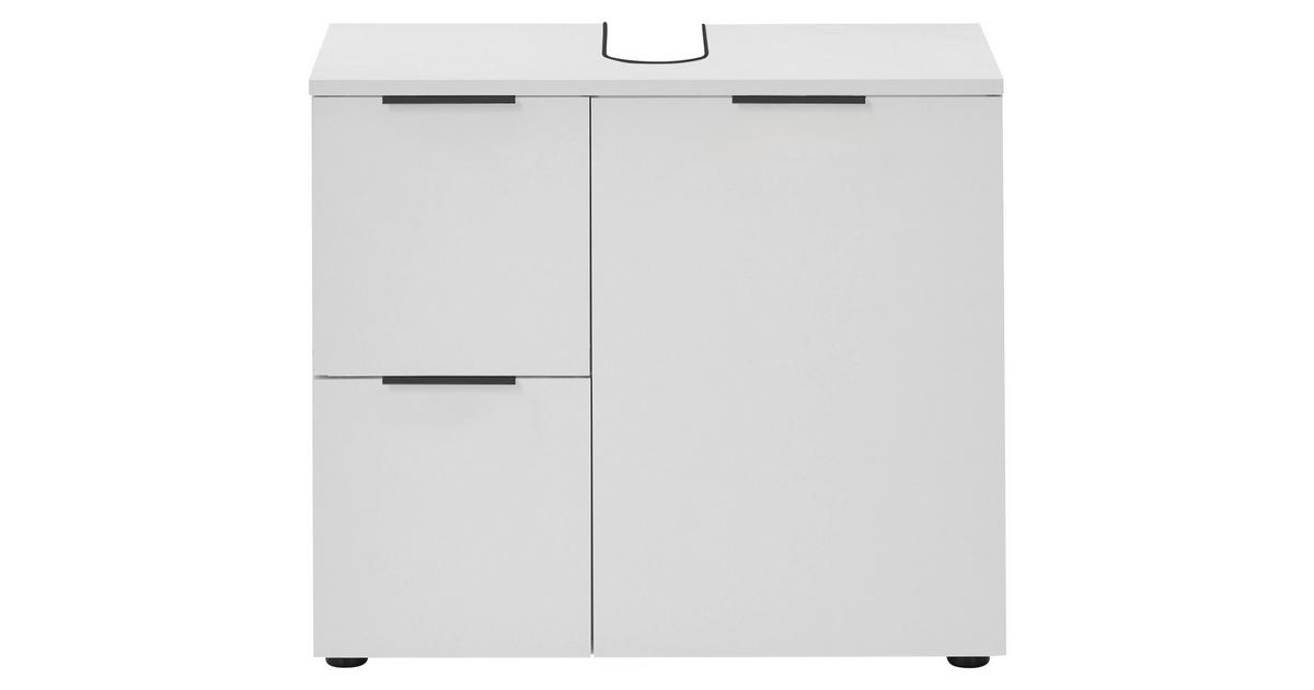 Waschbeckenunterschrank Porto weiß B/H/T: ca. 70x60x35 cm online bei ...