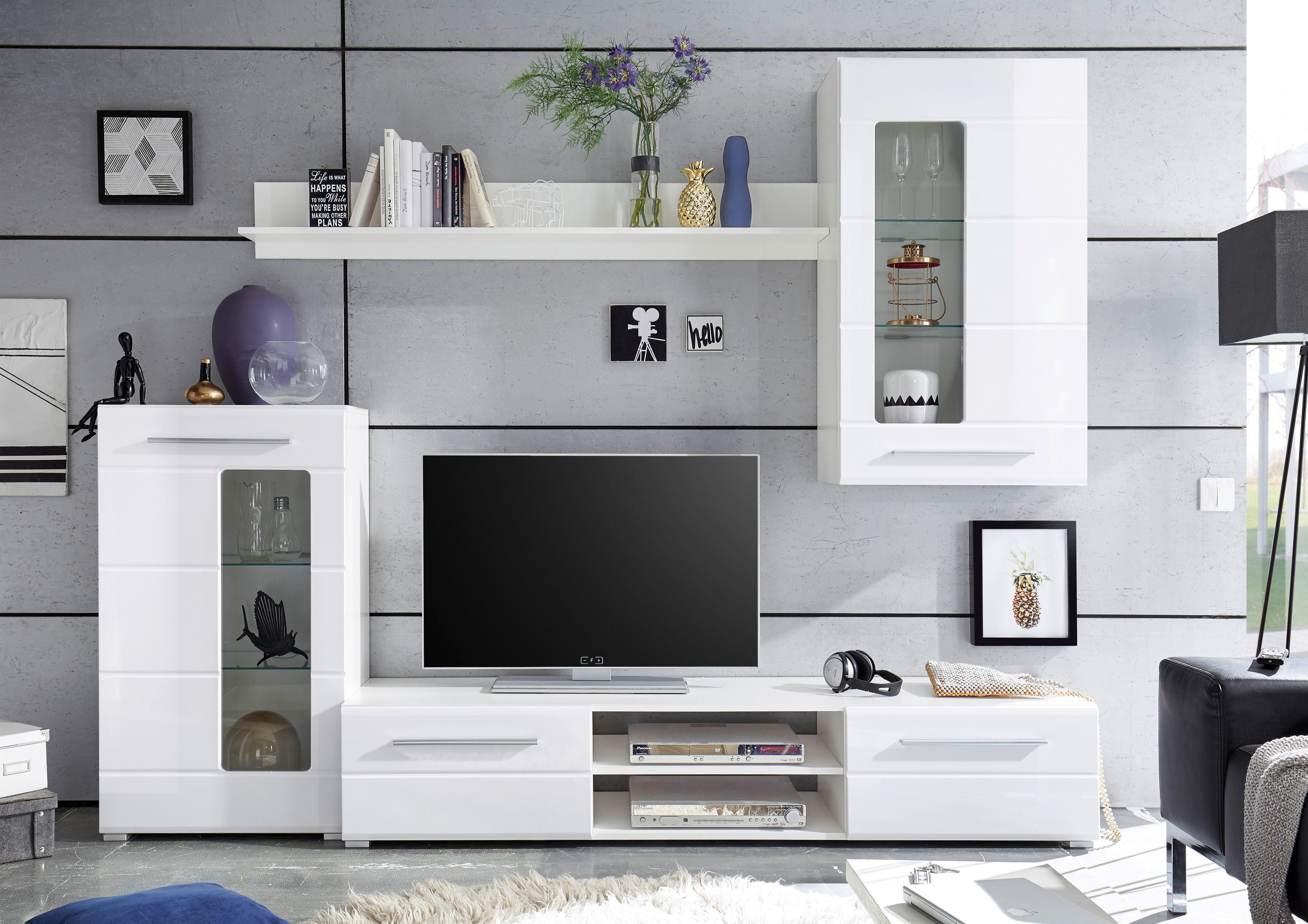 Wohnwand Modern Poco