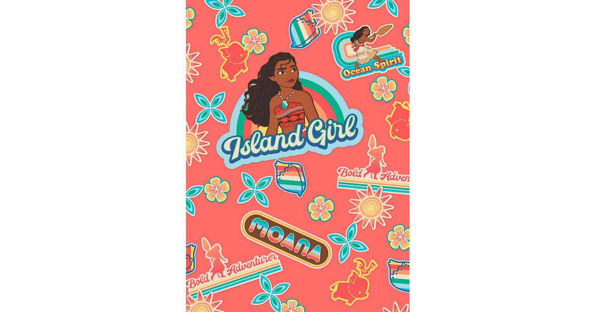 Komar Fototapete Moana Island Girl IADX4-016 B/H: ca. 200x280 cm online ...