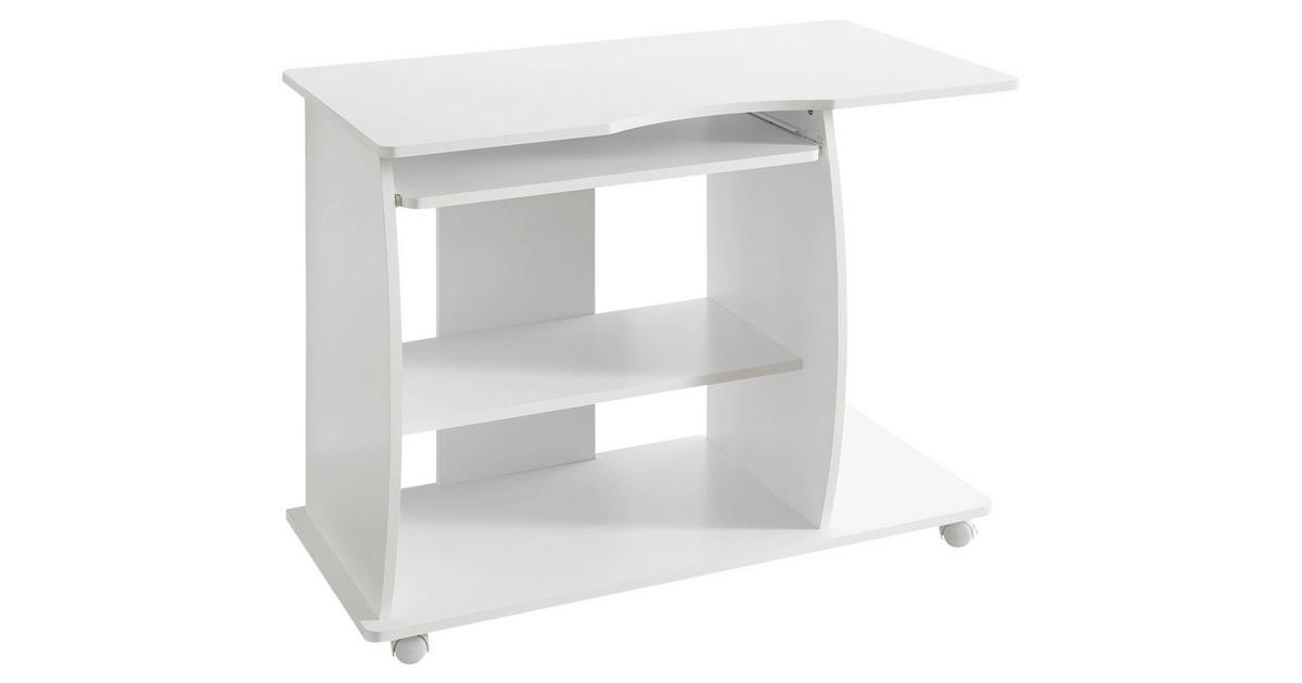 Computertisch weiß B/H/T: ca. 90x71x50 cm online bei POCO kaufen